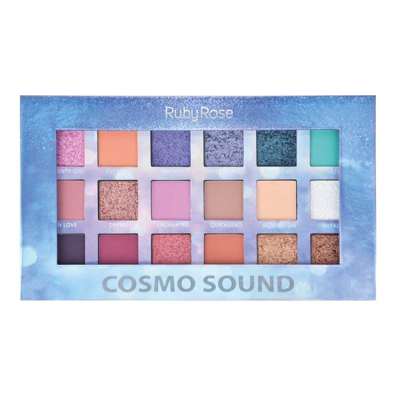 Paleta de sombras Ruby Rose Cosmo Sound - Época Cosméticos | Época ...