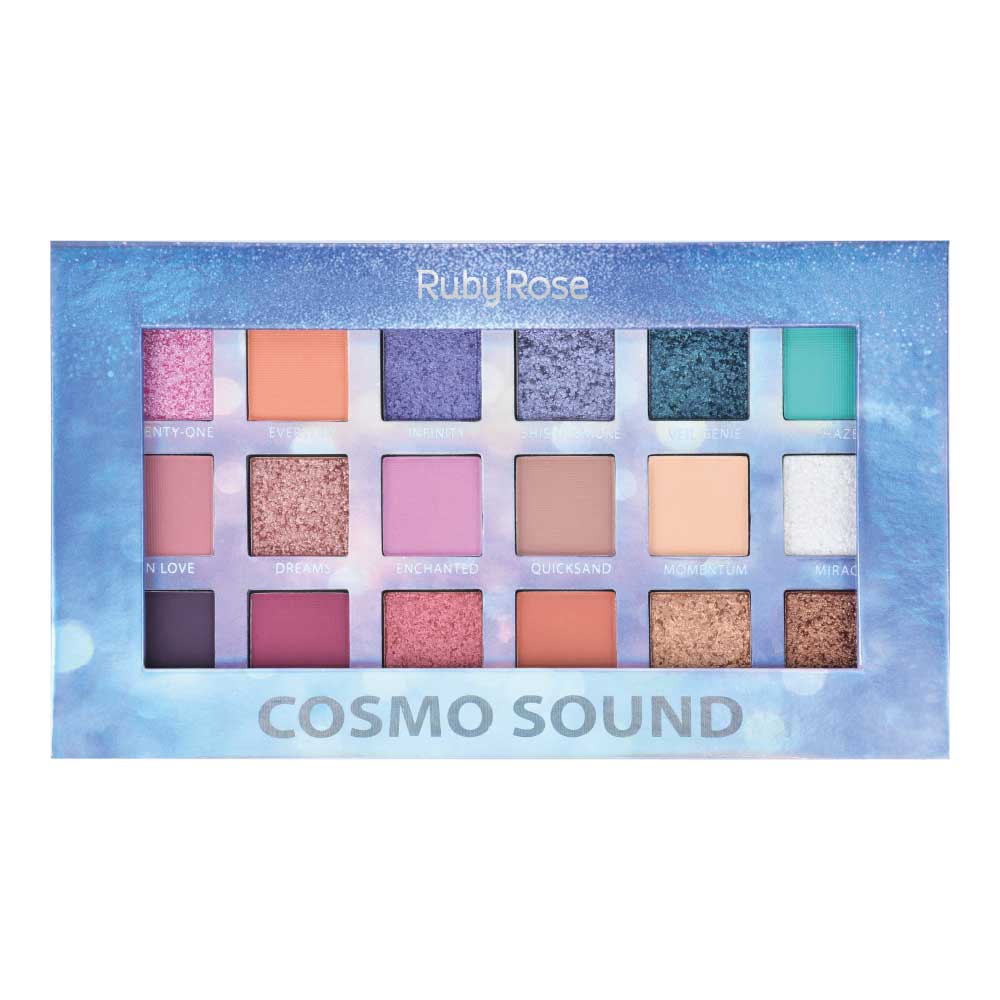 Paleta de sombras Ruby Rose Cosmo Sound - Época Cosméticos | Época ...