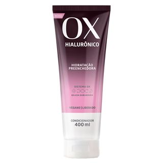 ox-cosmeticos-hialuronico-hidratacao-preenchedora-condicionador-400ml ...