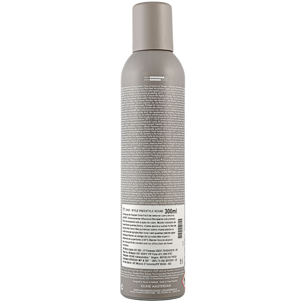 Keune Style Freestyle - Spray de Fixação Tamanho Profissional - Época ...