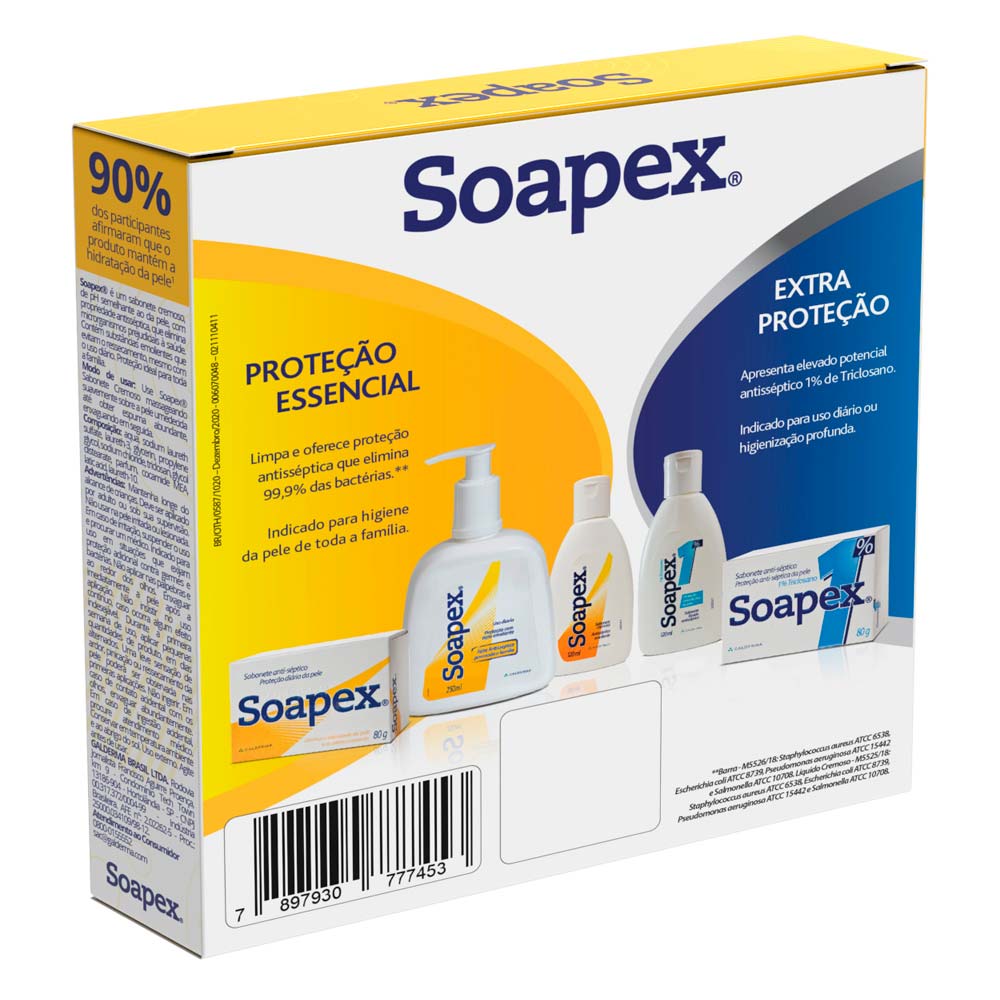 Kit Soapex com Dois Sabonetes Antissépticos - Época Cosméticos | Época ...