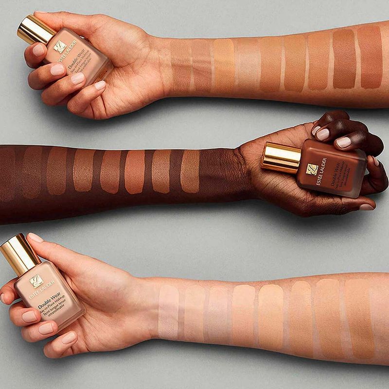 Base Líquida Estée Lauder Double Wear Makeup FPS10 - Tons Claros ...
