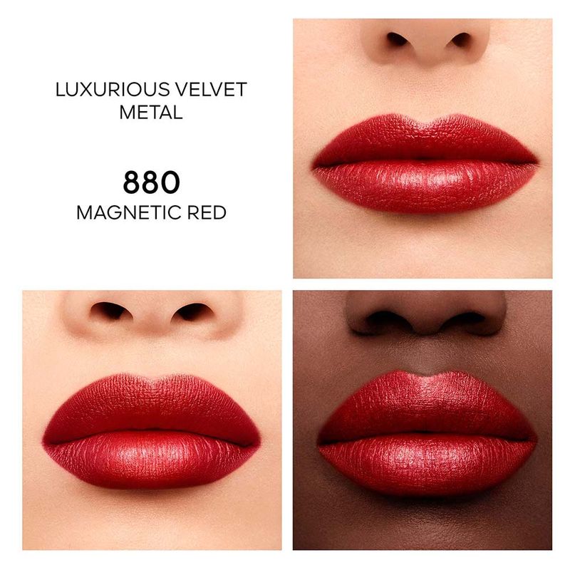 Refil Batom Labial Guerlain Rouge G Luxurious Velvet Metal - Época ...