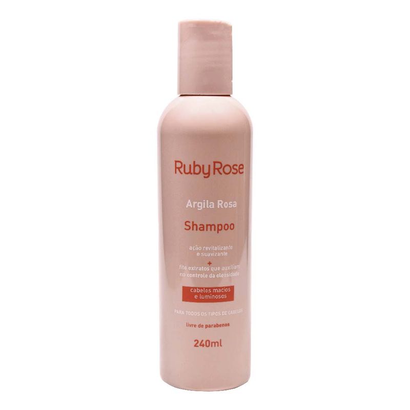 Shampoo Ruby Rose Argila Rosa - Época Cosméticos | Época Cosméticos