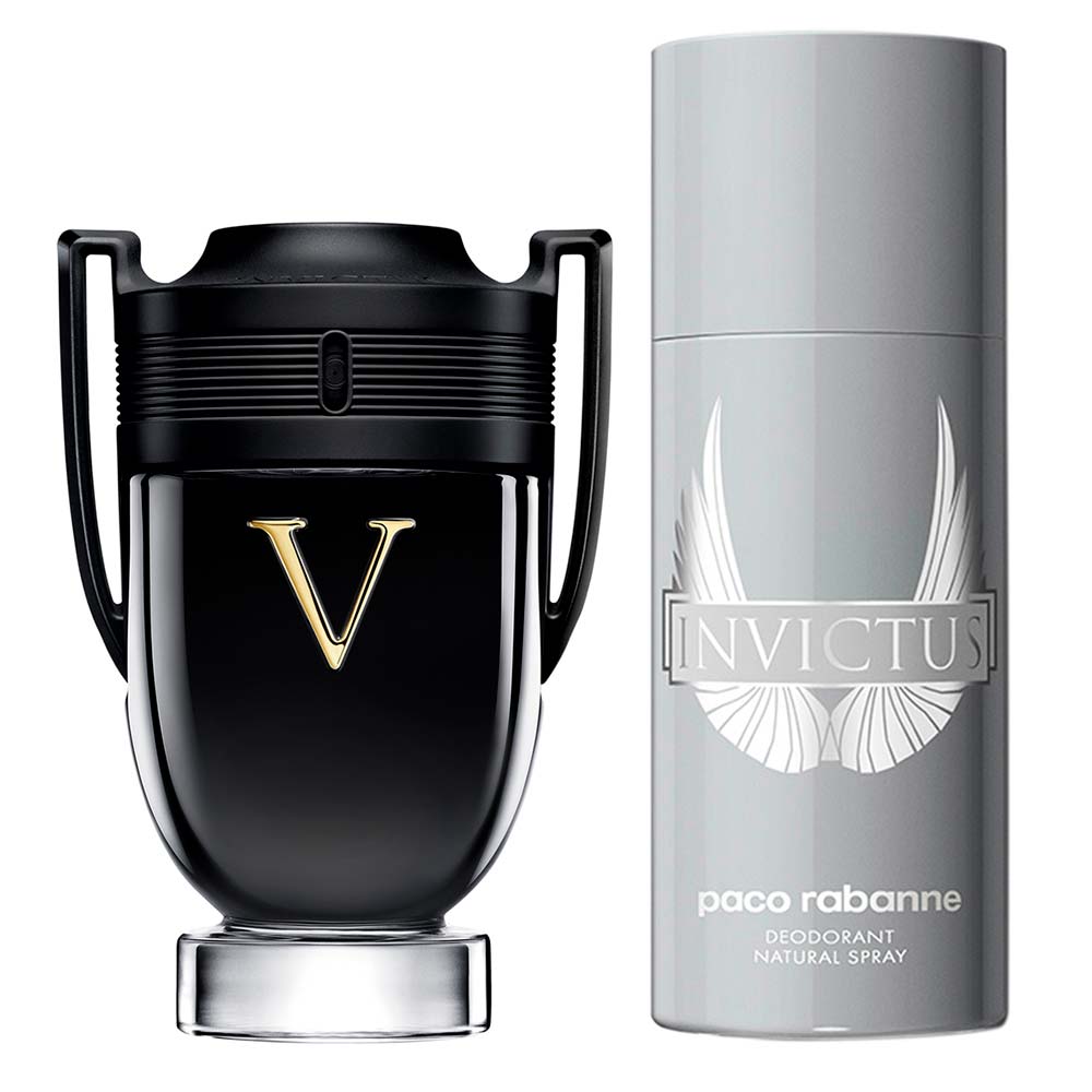 A melhor oferta de: Rabanne Invictus Victory Kit – Perfume Masculino ...