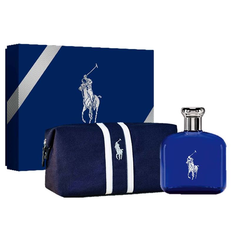 Kit Coffret Ralph Lauren – Polo Blue + Necessaire - Época Cosméticos ...