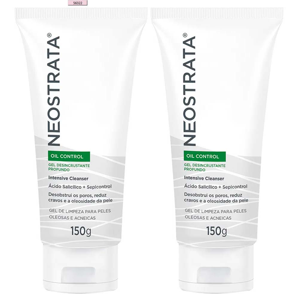Kit Neostrata Oil Control Intensive Cleanser com 2 Unidades - Gel de ...