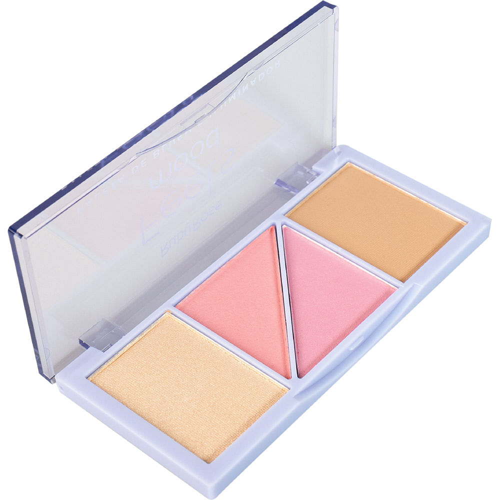 Paleta Multifuncional Ruby Rose Blush e Iluminador Feels Mood - Época ...