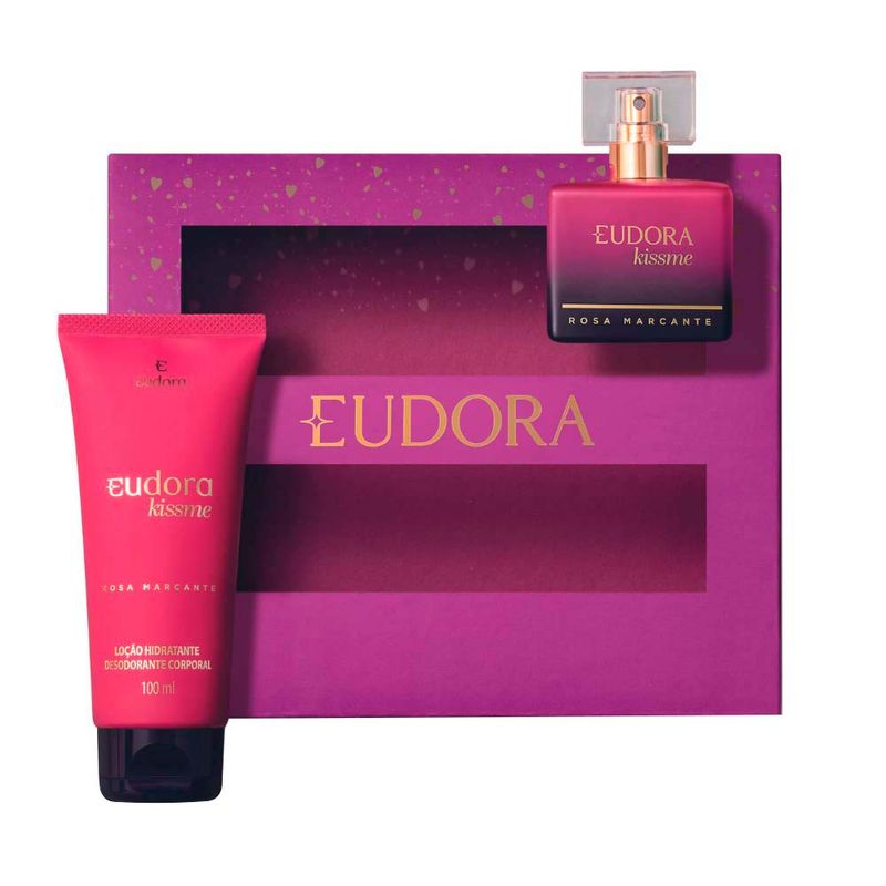 Kit Eudora Instance Kiss Me Rosa Marcante Perfume + Hidratante - Época ... Kit Eudora Instance Kiss Me Rosa Marcante Perfume + Hidratante - Época ...