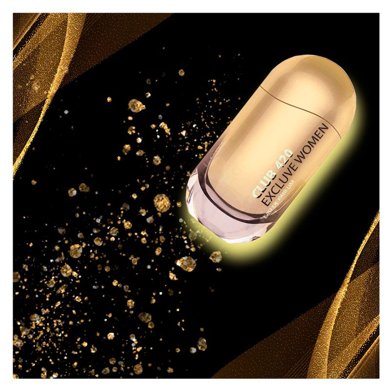 Perfume Ly Club 420 Gold Coscentra Feminino Eau de Parfum - Época ...