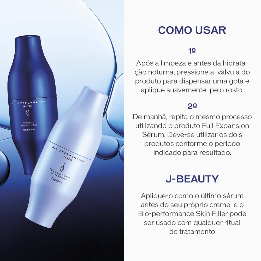 Sérum Shiseido Bio-Performance Skin Filler - Época Cosméticos | Época ...