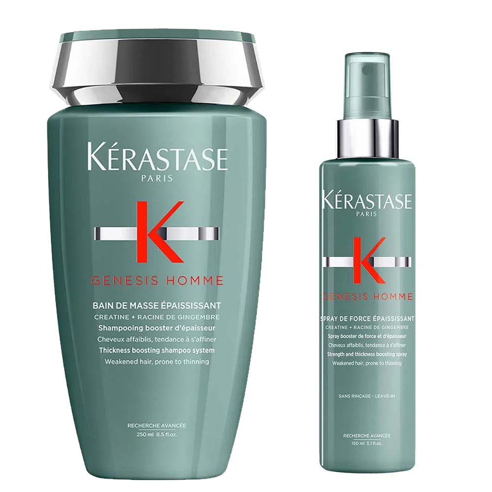Kit Kérastase Genesis Homme Shampoo + Spray - Época Cosméticos | Época ...