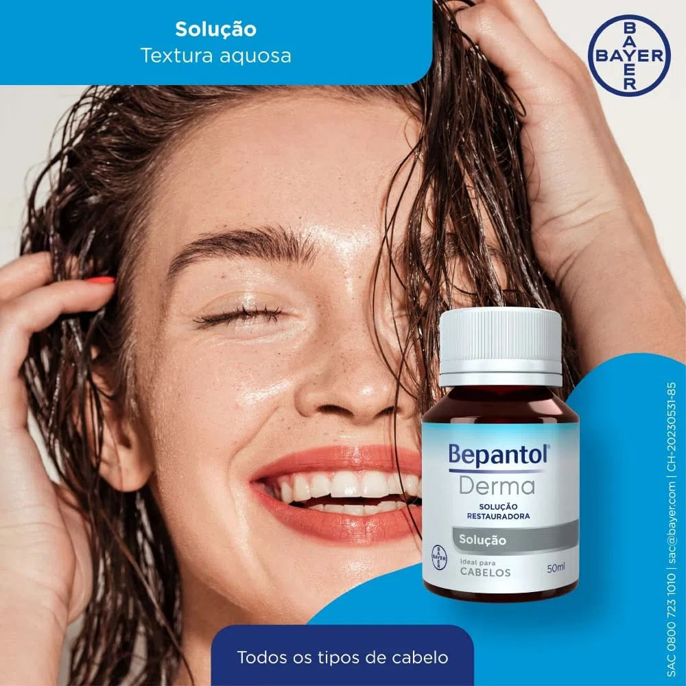 Bepantol Derma Solução - Hidratante para Cabelos - Época Cosméticos ...