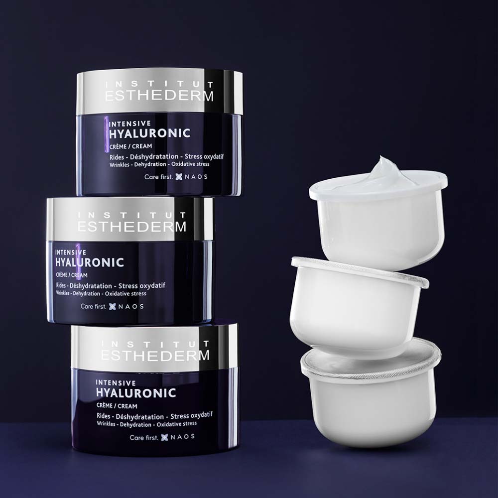 Kit Esthederm Intensive Hyaluronic Creme + Refil - Época Cosméticos ...