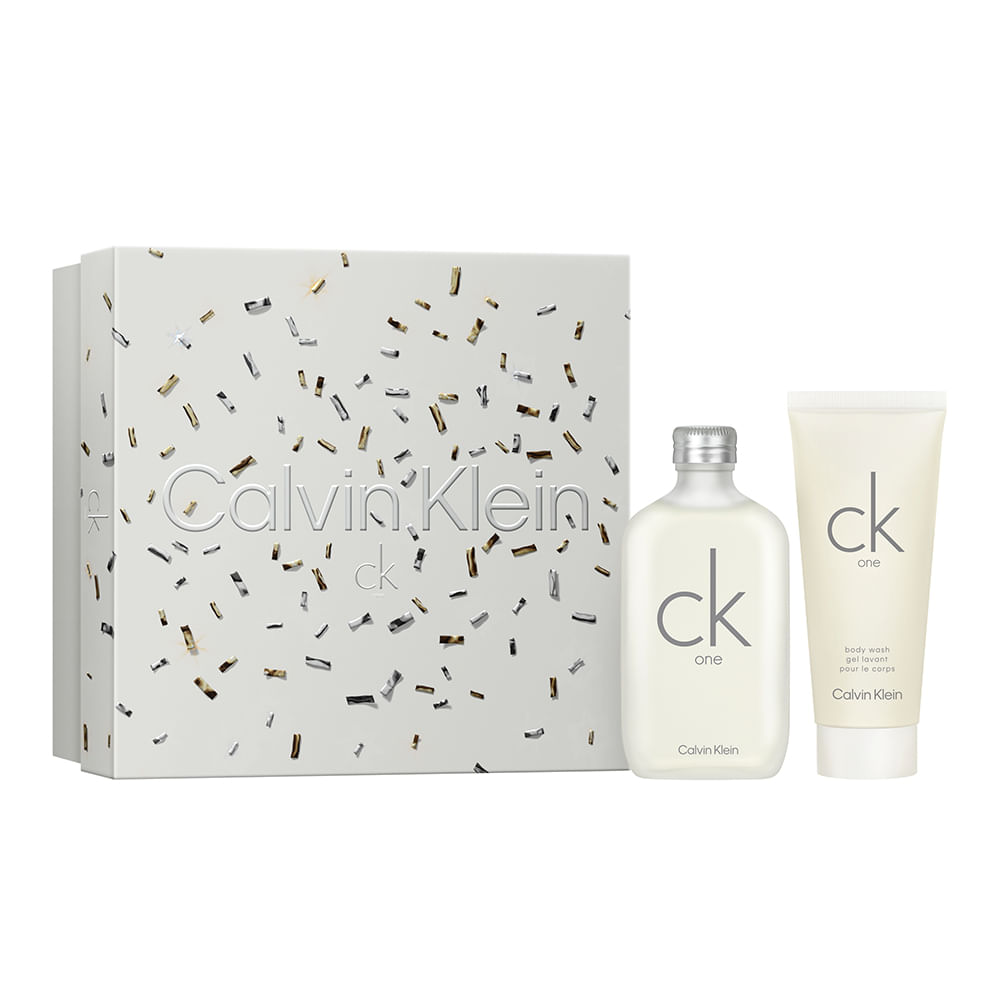 Calvin Klein CK One Kit Coffret EDT 100ml + Gel de Banho 100ml - Época ...
