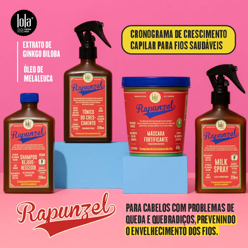 Kit Lola Cosmetics Rapunzel - Shampoo + Tônico - Época Cosméticos ...