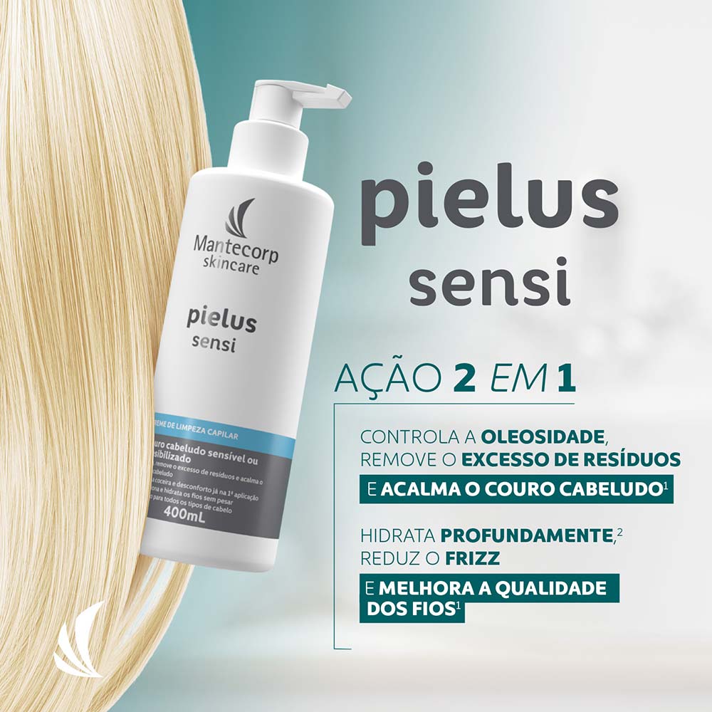 Creme de Limpeza Capilar Mantecorp Skincare - Pielus Sensi - Época ...
