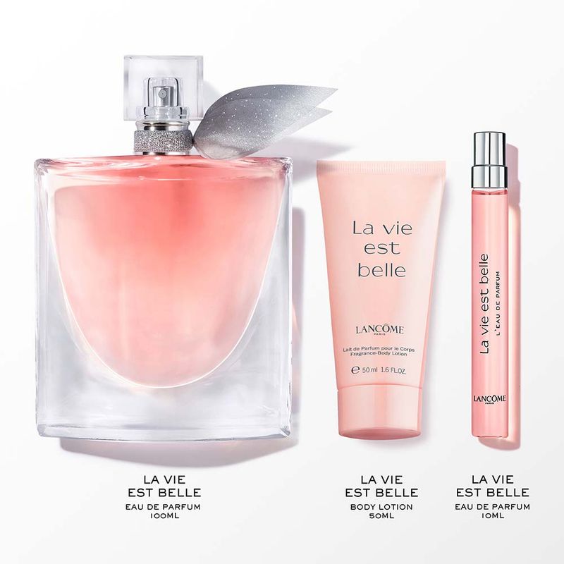 Coffret La Vie Est Belle Lancôme Kit - Perfume Feminino EDP + Creme Corporal + Miniatura - Época ...