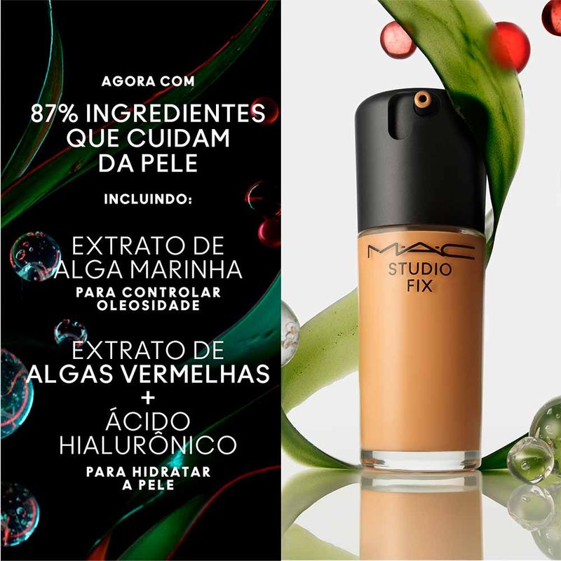 Base Líquida M·A·C Soft Matte Studio Fix - Tons Claros FPS15 - Época Cosméticos | Época Cosméticos