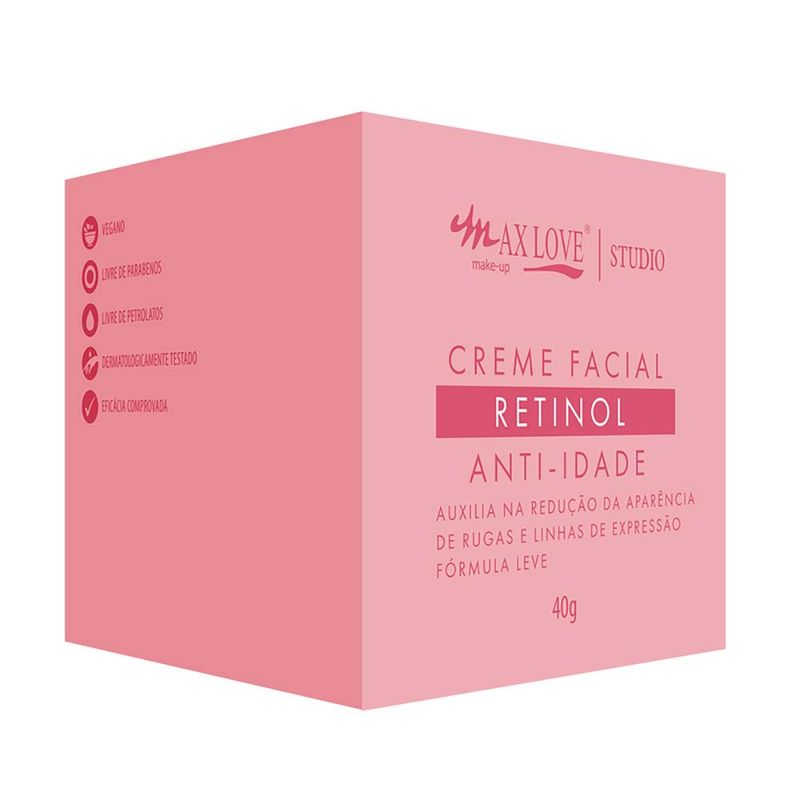 Creme Facial Max Love Retinol - Época Cosméticos | Época Cosméticos