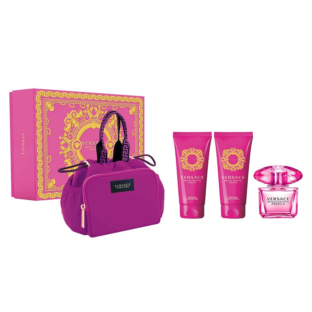 Versace Bright Crysta Absolu Wom Coffret - Perfume Feminino Eau de ...
