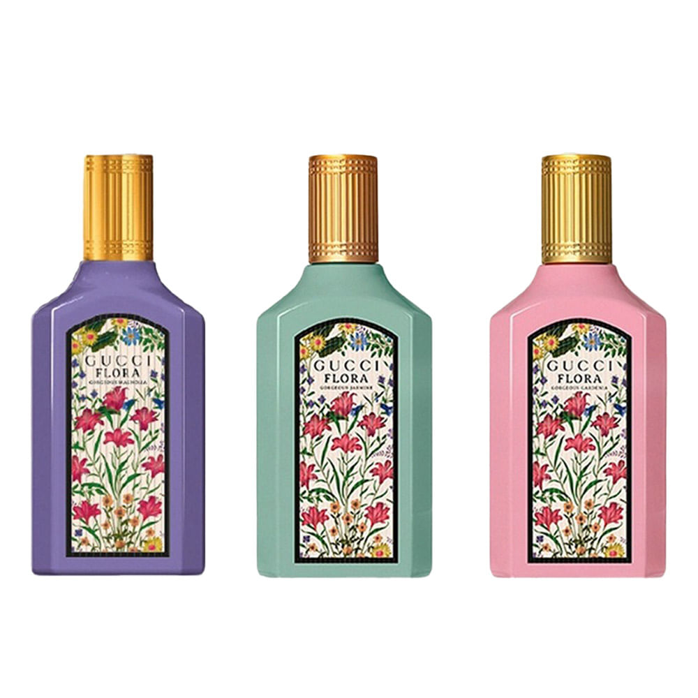 Gucci Flora Coffret - Mini Gorgeous Gardenia + Mini Gorgeous Jasmine ...