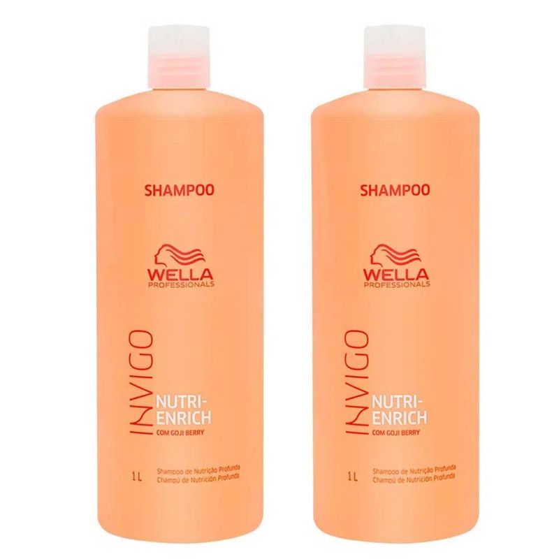 Kit Wella Professionals Invigo Nutri-Enrich – Com Dois Shampoos - Época ...