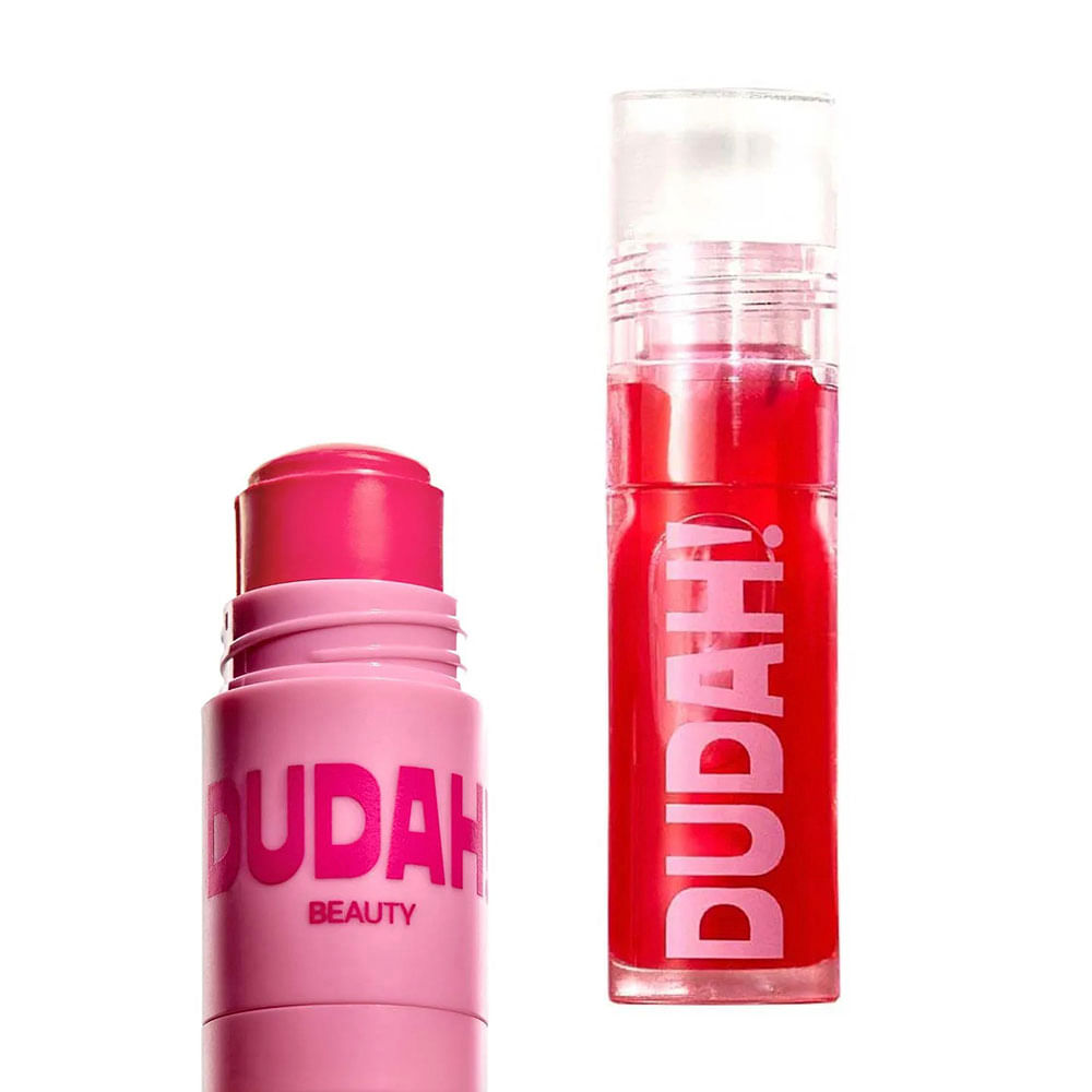 Kit Dudah! Beauty - Stick Blush Pink + Lip Glow Oil 002 - Época ...
