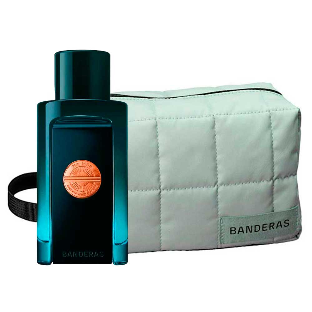 Kit Banderas The Icon Attitude - Perfume Masculino - Eau de Parfum ...