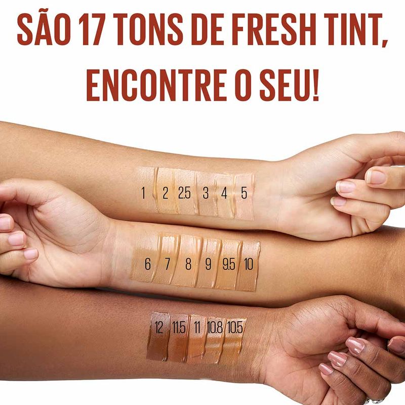 Base Líquida Maybelline NY Fit Me Fresh Tint FPS50 - Época Cosméticos ...