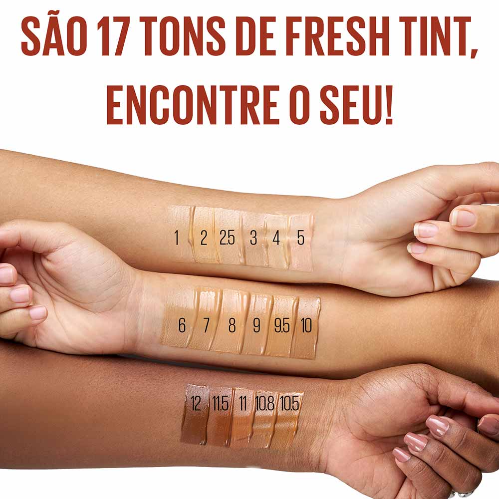 Base Líquida Maybelline NY Fit Me Fresh Tint FPS50 - Época Cosméticos ...