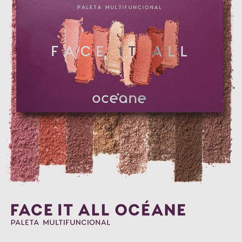 Paleta Multifuncional Océane - Face It All - Época Cosméticos | Época ...