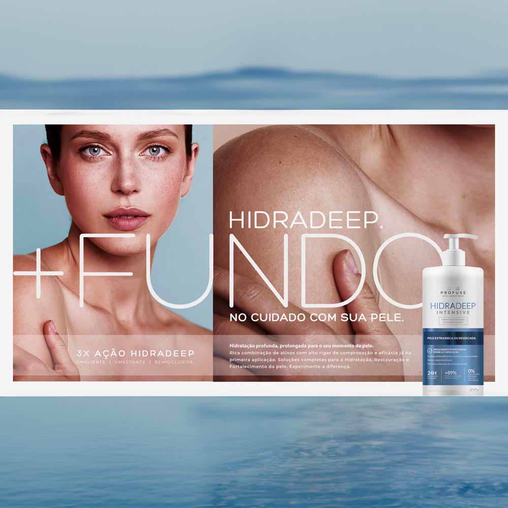 Creme Hidratante para Corpo e Rosto Profuse - Hidradeep Intensive ...
