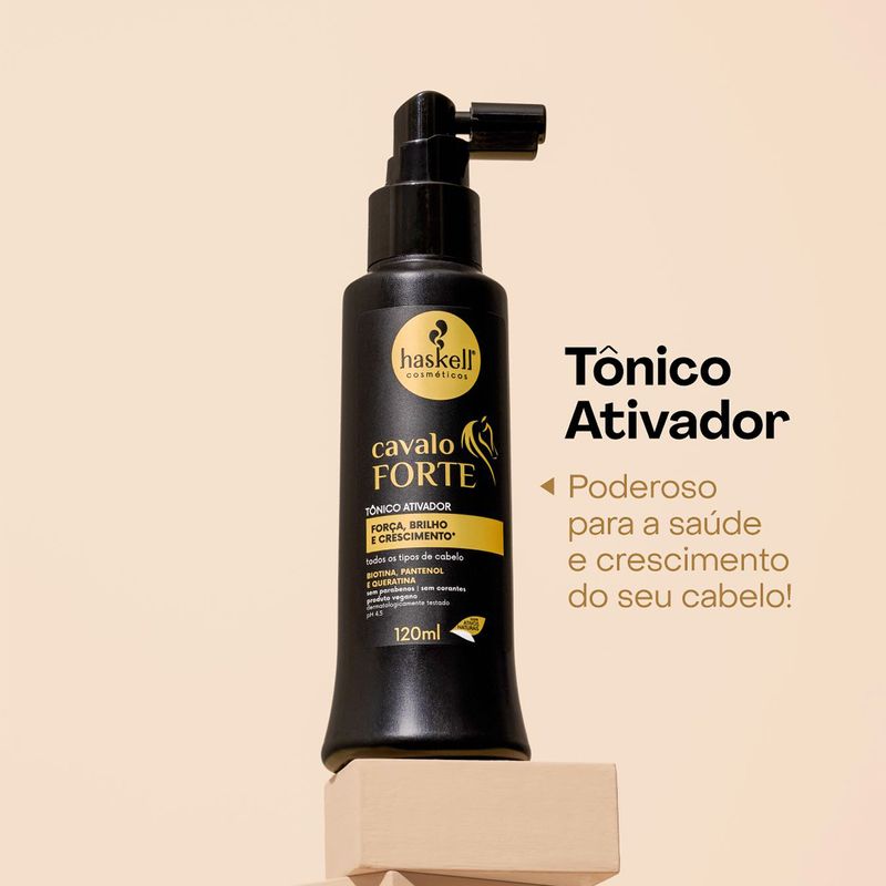 Haskell Cavalo Forte - Tônico Ativador 120ml - Época Cosméticos | Época ...