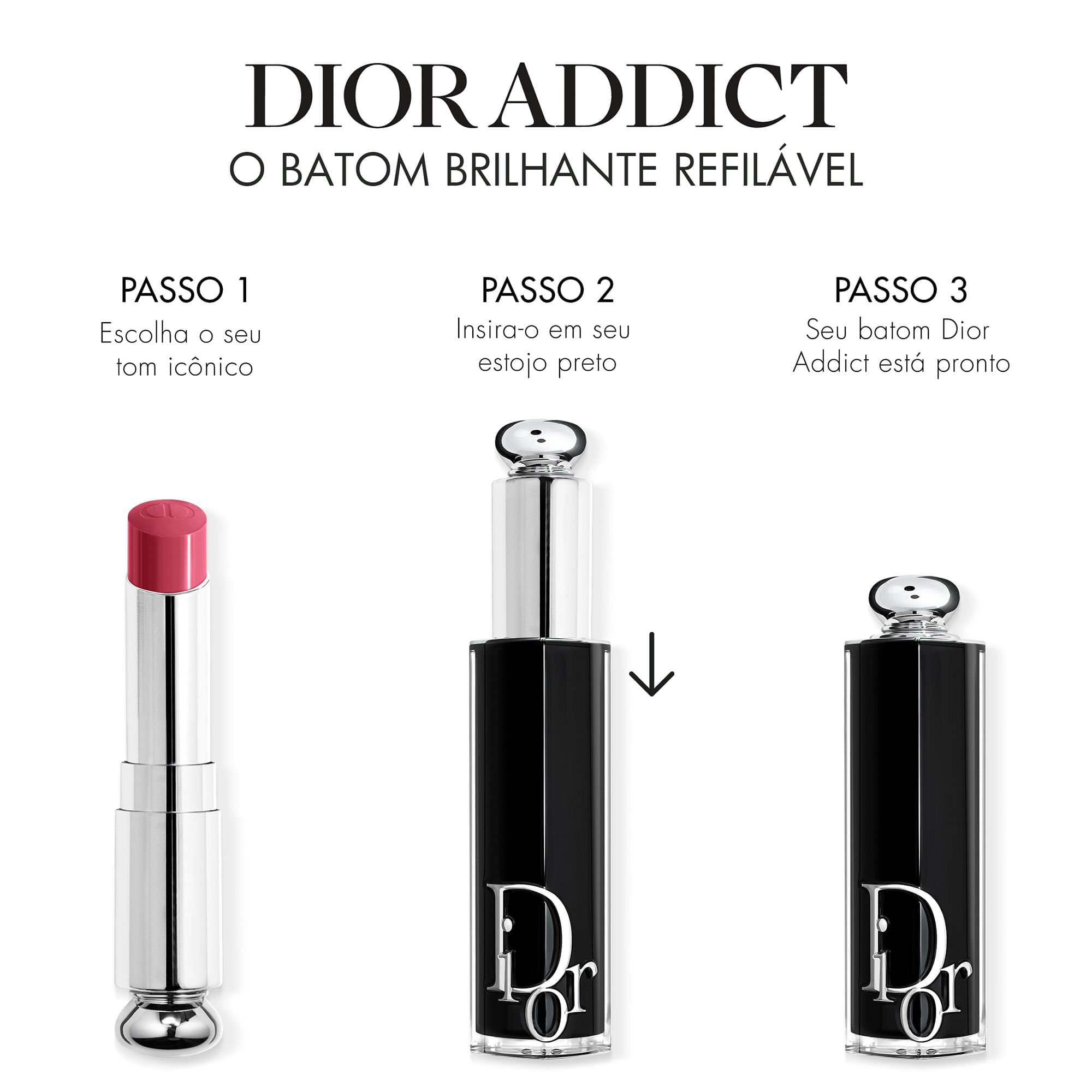 Batom Dior Addict Lipstick - Época Cosméticos | Época Cosméticos