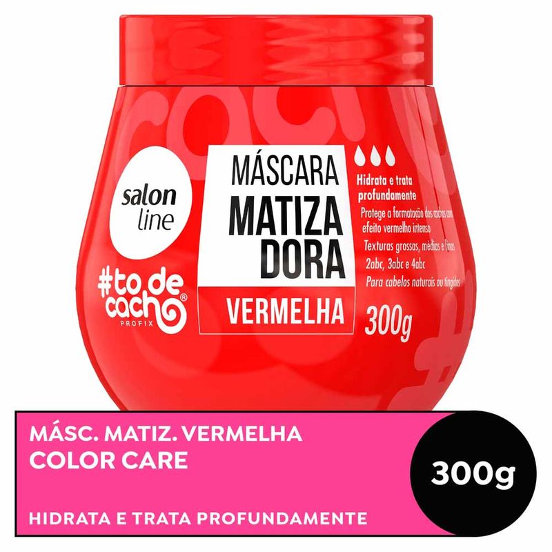 Salon Line Matizador Vermelha Máscara - Época Cosméticos | Época Cosméticos