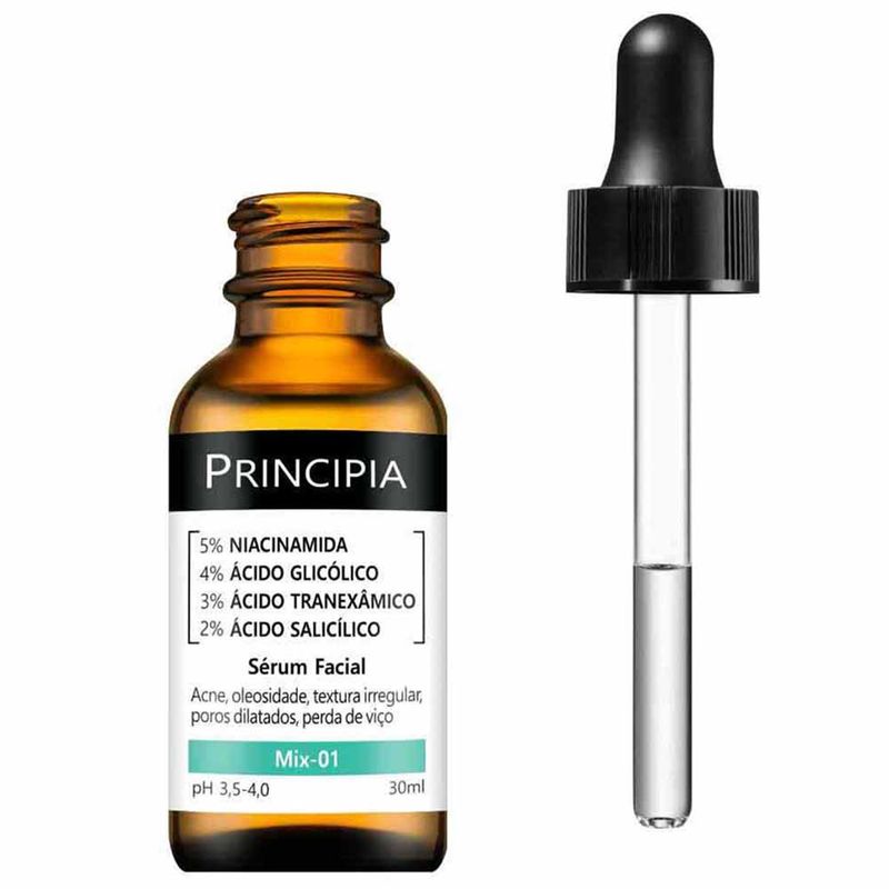 Sérum Facial Anti-Acne Principia - Mix-01 - Época Cosméticos | Época ...