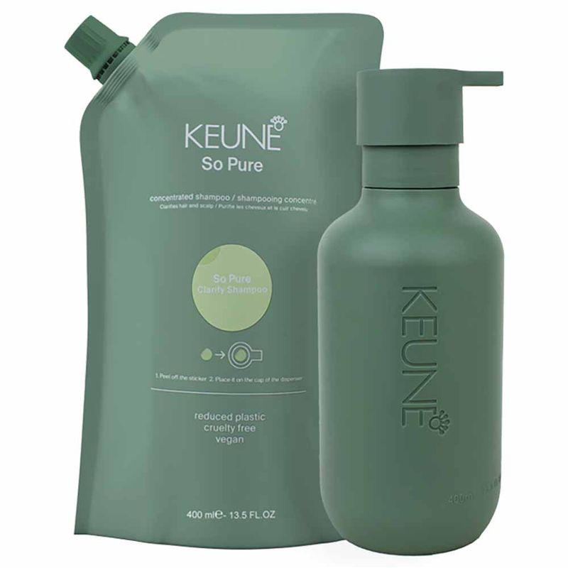 Keune So Pure Clarify Refil Shampoo - Época Cosméticos | Época Cosméticos