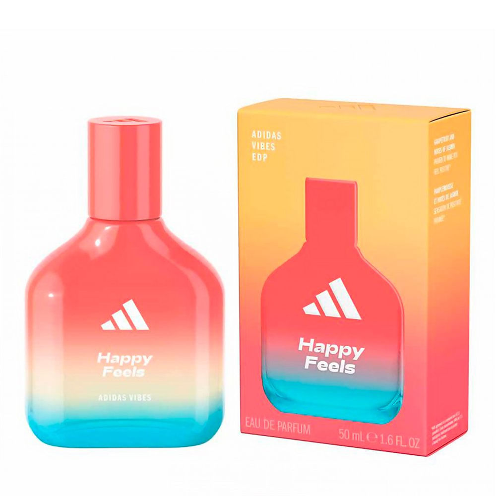 Perfume Feminino Eau de Parfum Adidas Vibes Happy Feels 50ml - Época ...