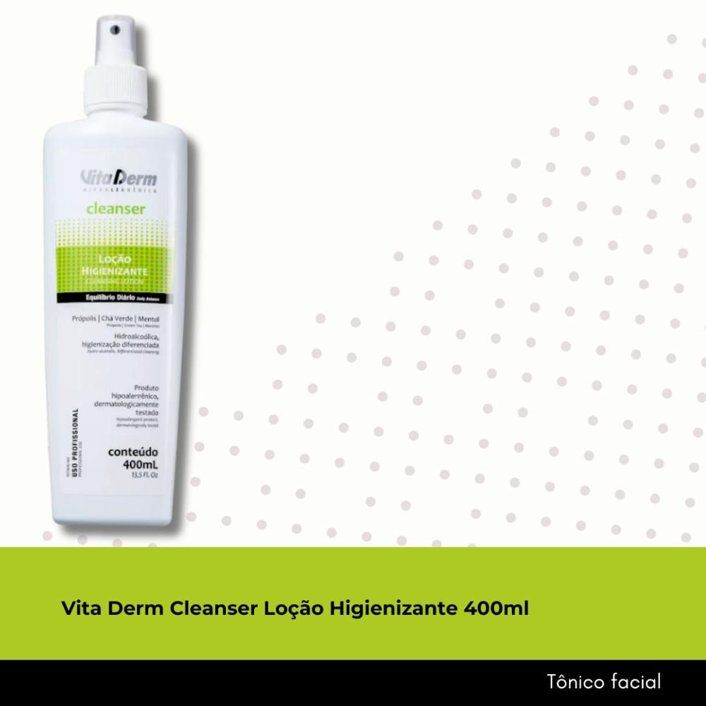 Vita Derm Cleanser Loção Higienizante 400ml - Época Cosméticos | Época ...