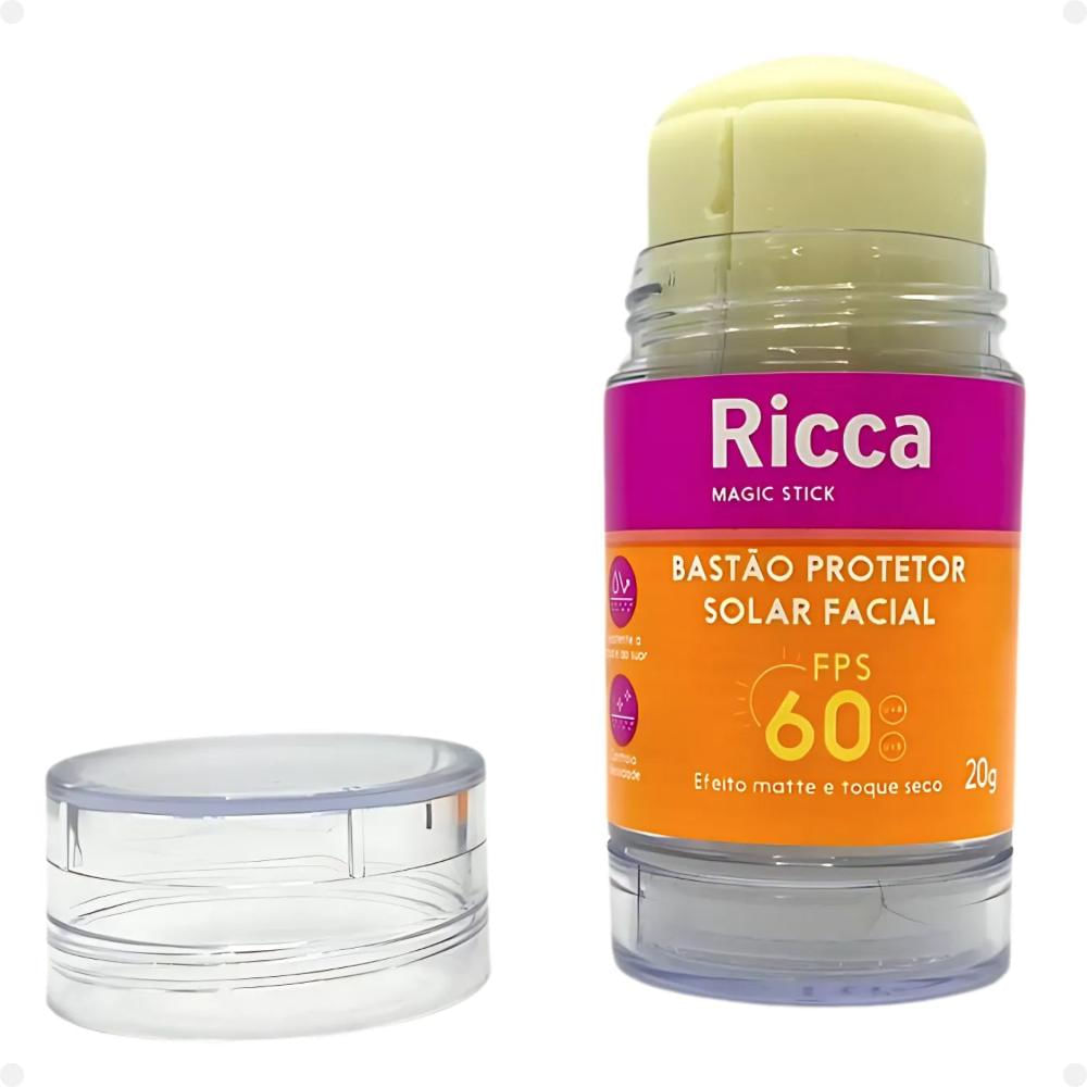 Bastão Protetor Solar Facial Ricca Fps 60 - Época Cosméticos | Época ...