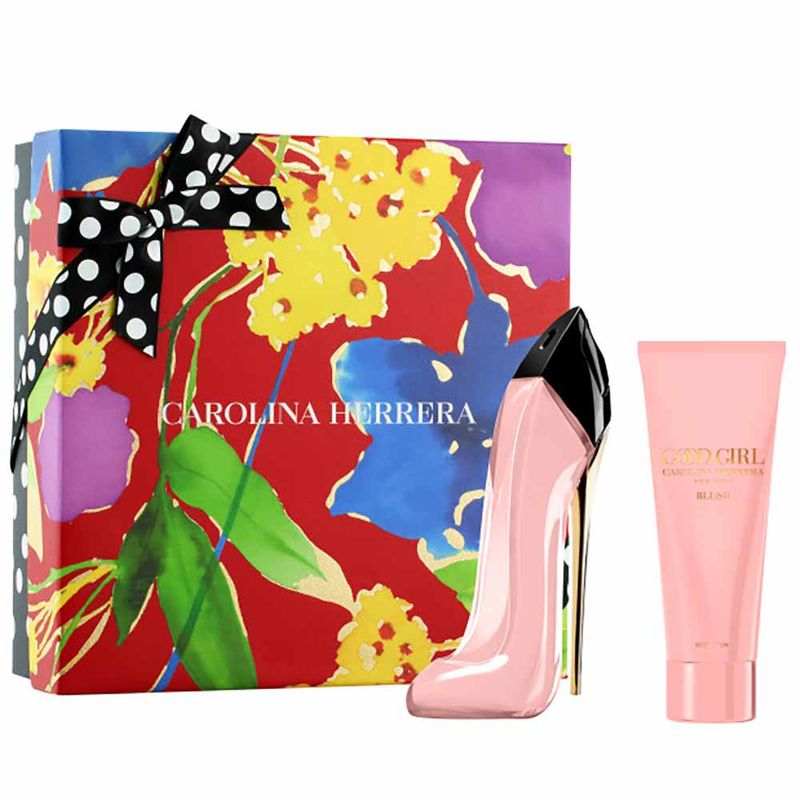 Coffret Good Girl Blush Carolina Herrera Kit Perfume Feminino EDP Creme ...