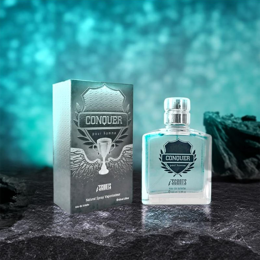 Perfume Conquer I-Scents Masculino - Eau de Toilette - Época Cosméticos ...