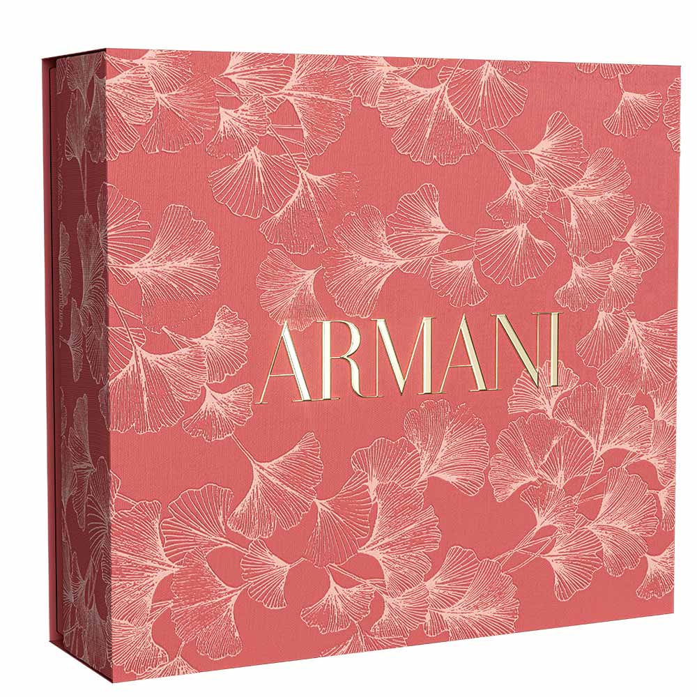 Coffret Giorgio Armani Sí Kit Perfume Feminino EDP Intense Body Lotion ...
