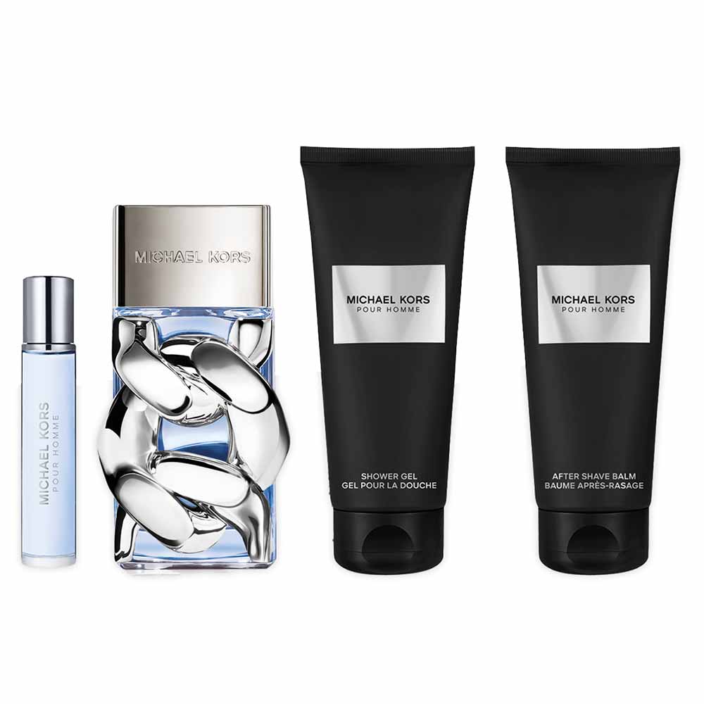Michael Kors MK Pour Homme Kit - Perfume Masculino EDP + Shower Gel ...