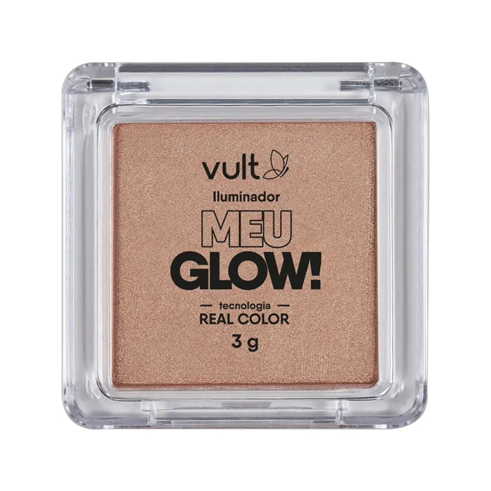 Iluminador Facial Compacto Vult Meu Glow Bronze Bronze - Época ...