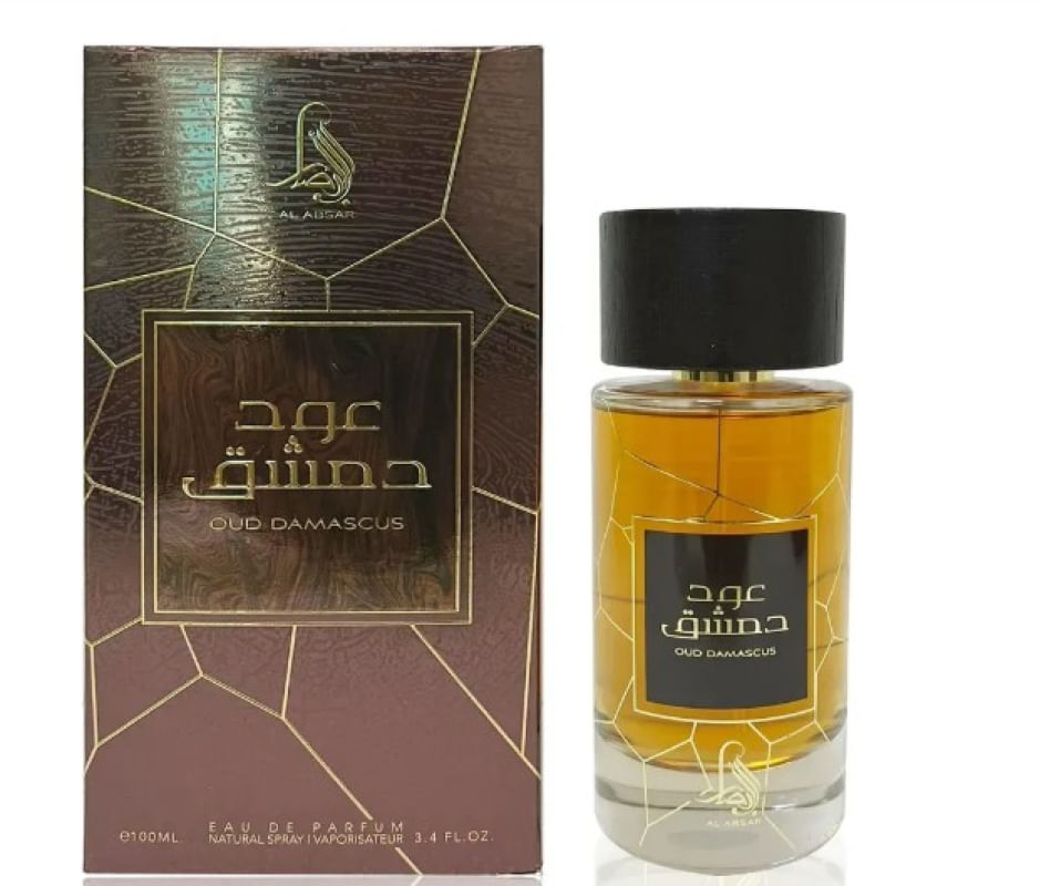 Perfume Árabe Masculino Eau de Parfum Al Absar Oud Damascus 100ml ...