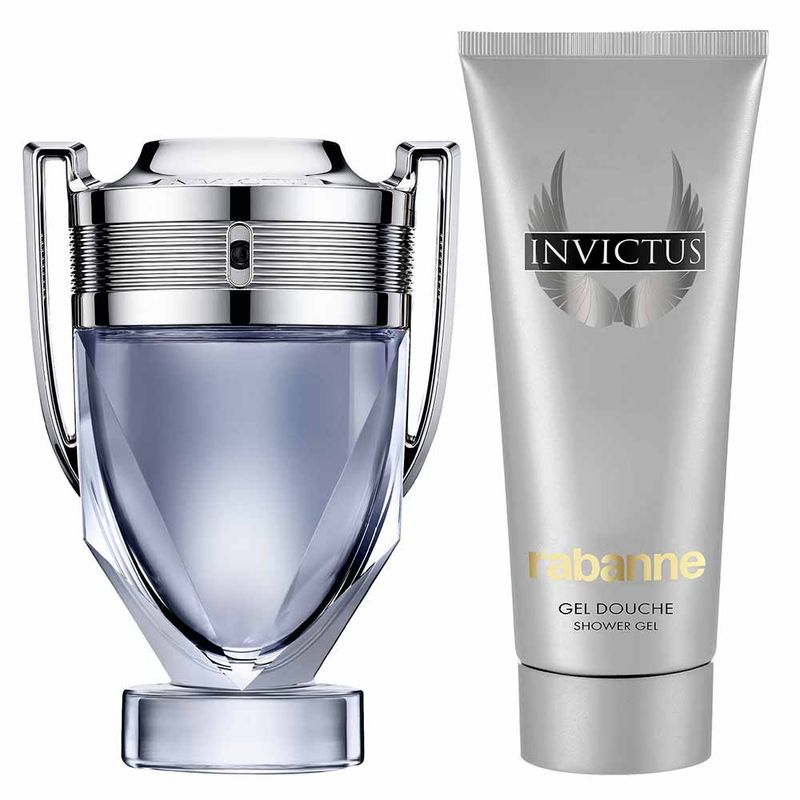 Coffret Rabanne Kit - Perfume Invictus Victory EDT Shower Gel - Época ...