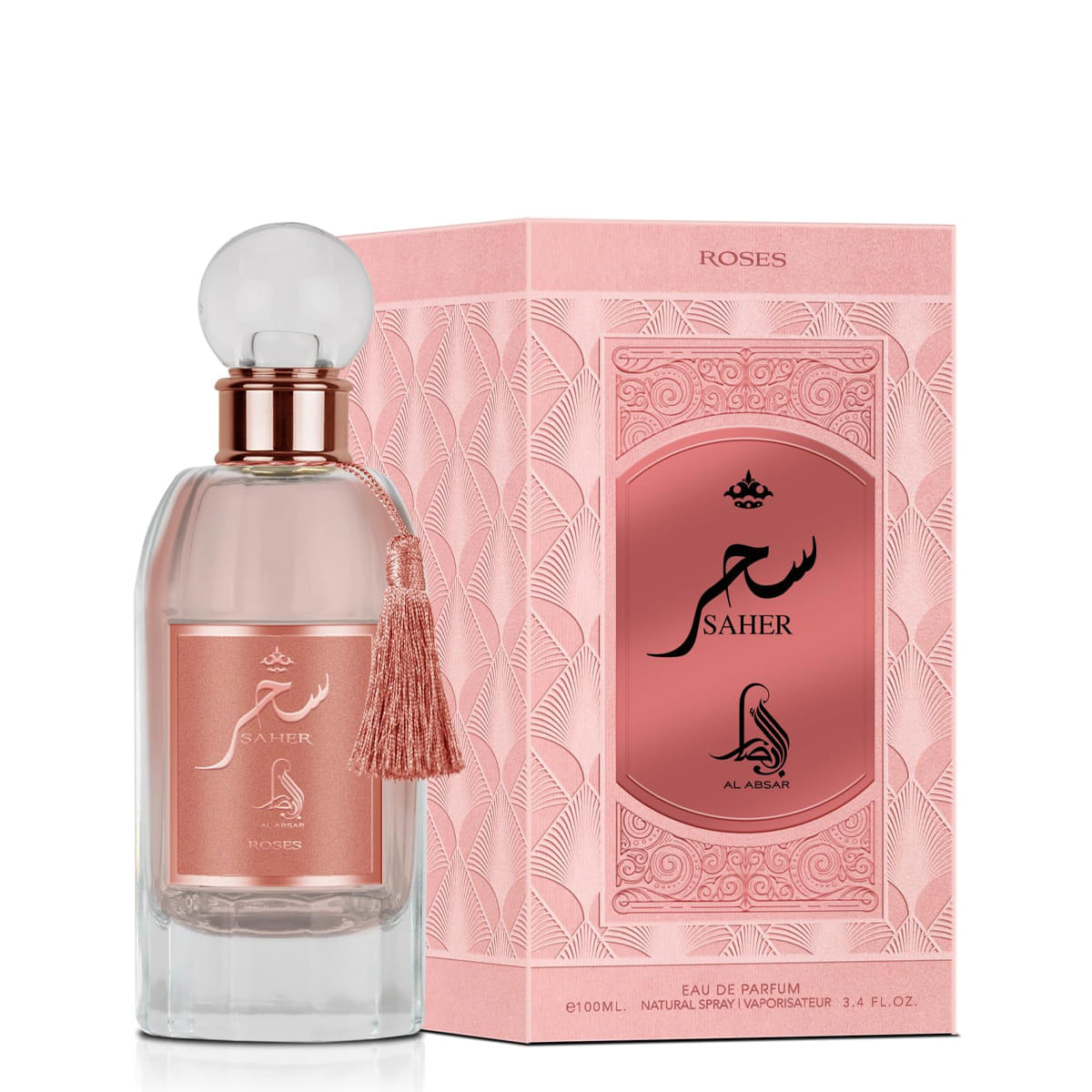 Al Absar Saher Roses Eau de Parfum Perfume Árabe Feminino 100ml - Época ...