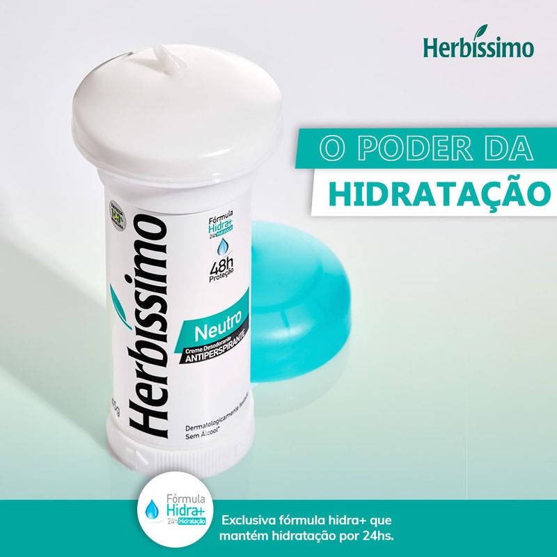 Desodorante Twist Antitranspirante Neutro Herbíssimo 45G - Época ...